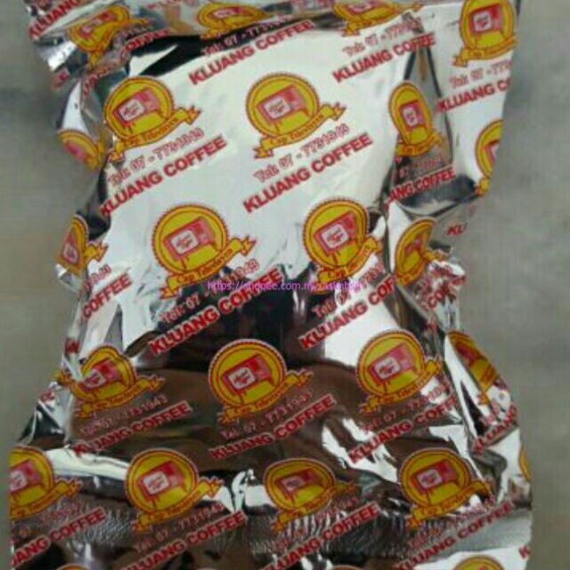 KLUANG Coffee Black ( Kopi-O ) Small packet ** without sugar ...