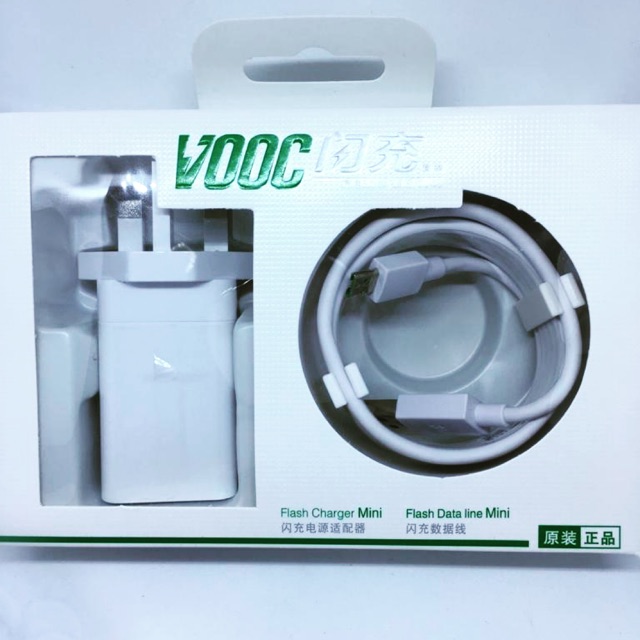 Original Oppo Vooc 4A fast charger with data cable | Shopee Malaysia