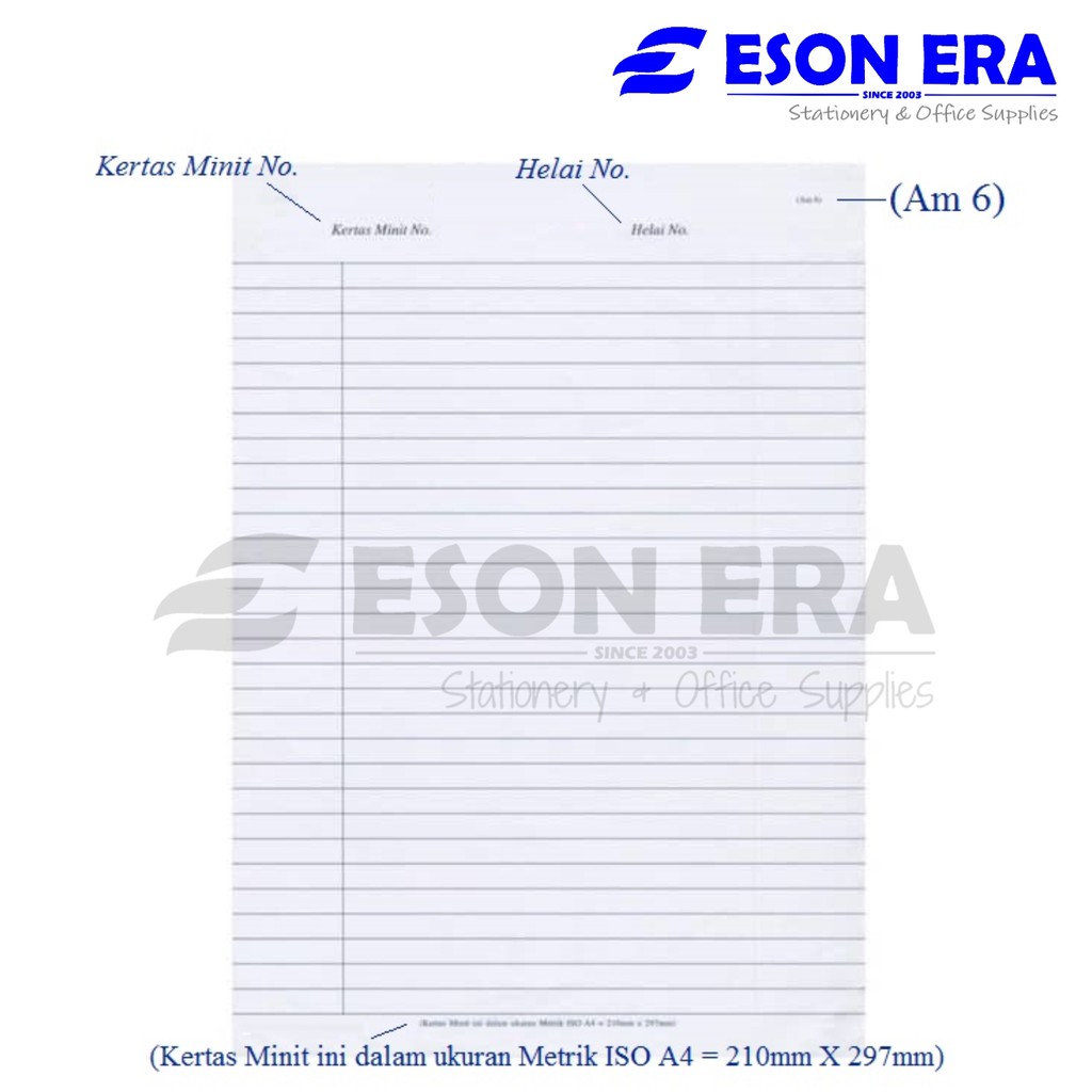 (Am 6) Kertas Minit 70gsm 480sheets | Shopee Malaysia