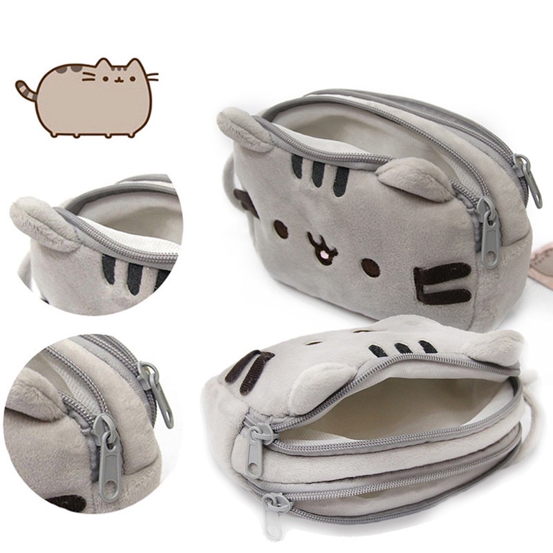 Cat Cartoon Pencil Case Ready Stock 🇲🇾 + 🎁 | Shopee Malaysia