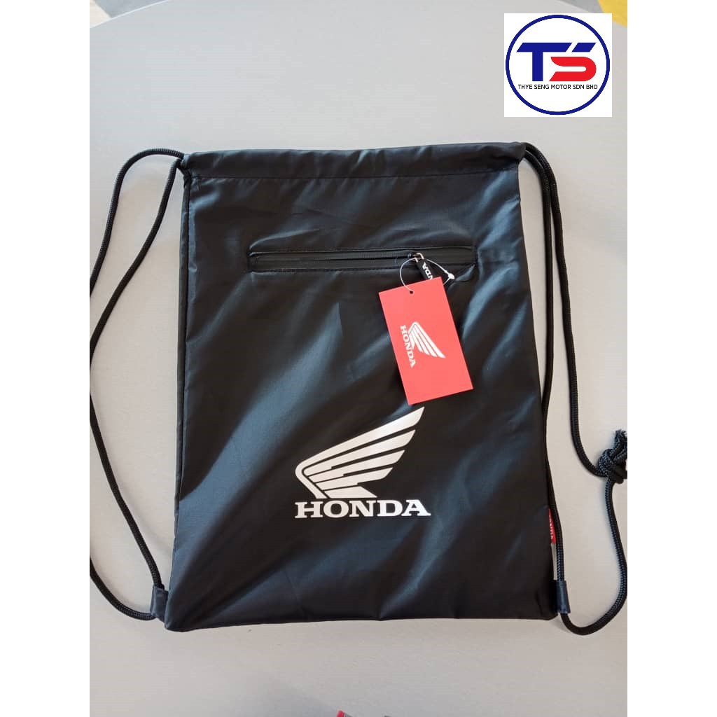 HONDA Merchandise 100% Original Honda Drawstring Bag | Shopee Malaysia