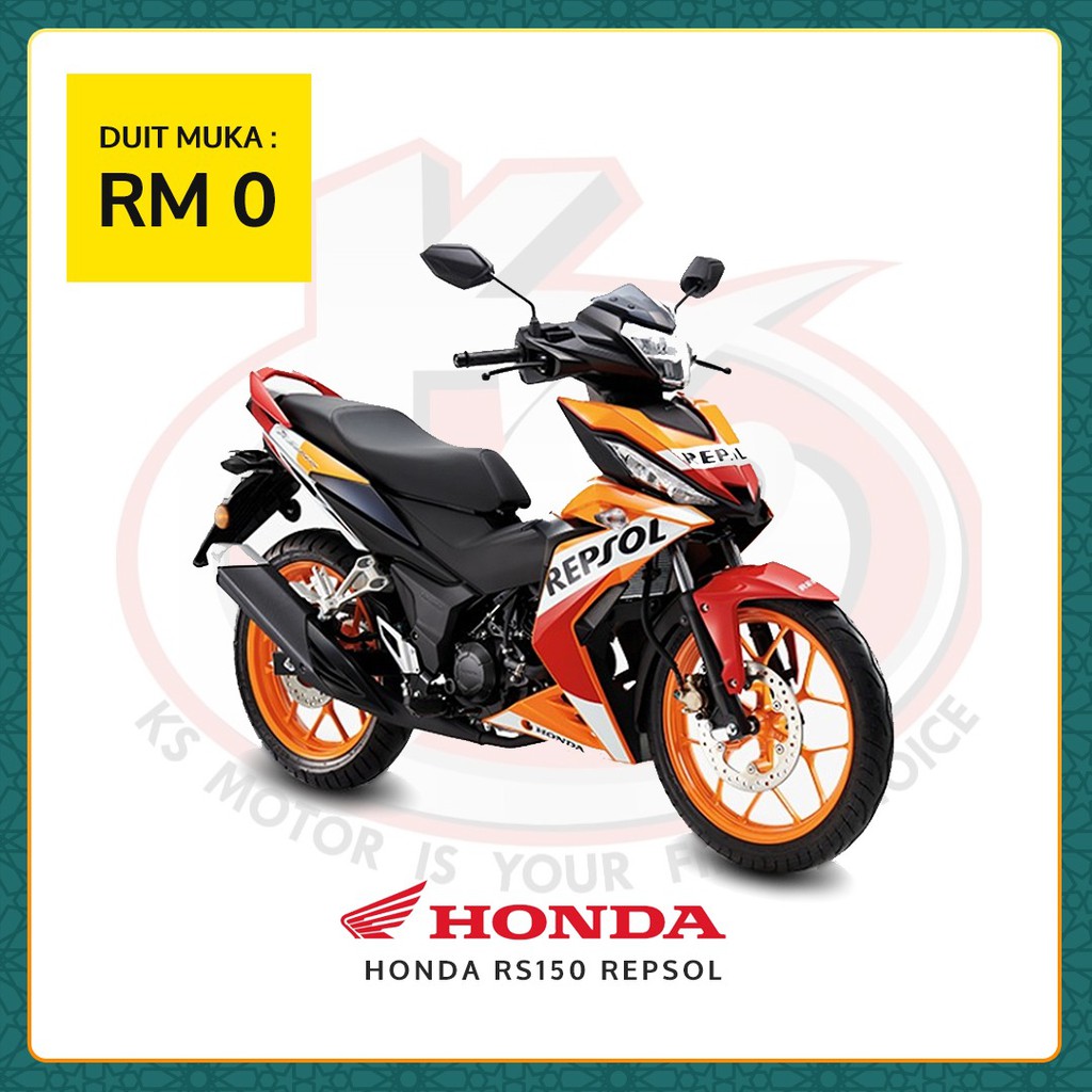 HONDA RS150 REPSOL 150cc MOTORCYCLE | Shopee Malaysia