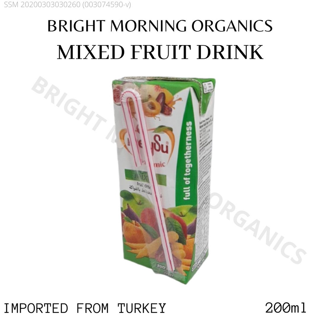 Meysu Mixed Fruit Drink imported from Turkey - 200ml | Shopee Malaysia