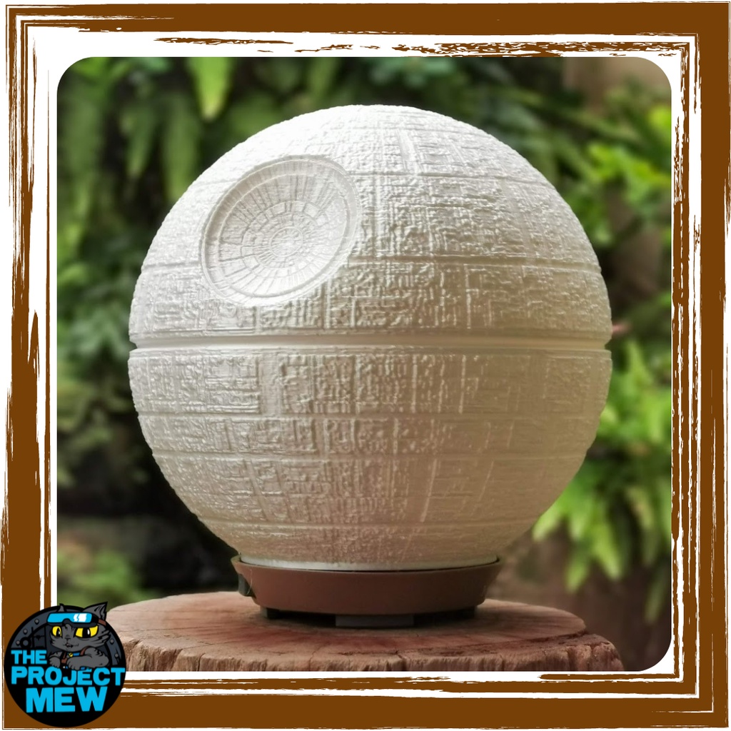 [3D printed] Death Star Diffuser Cover Replacement | Shopee Malaysia