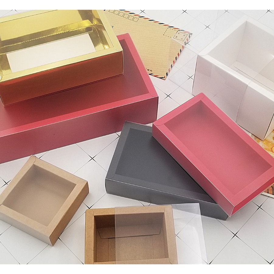 Paper Box Drawer transparent/ packing box display box/ drawer box pvc ...