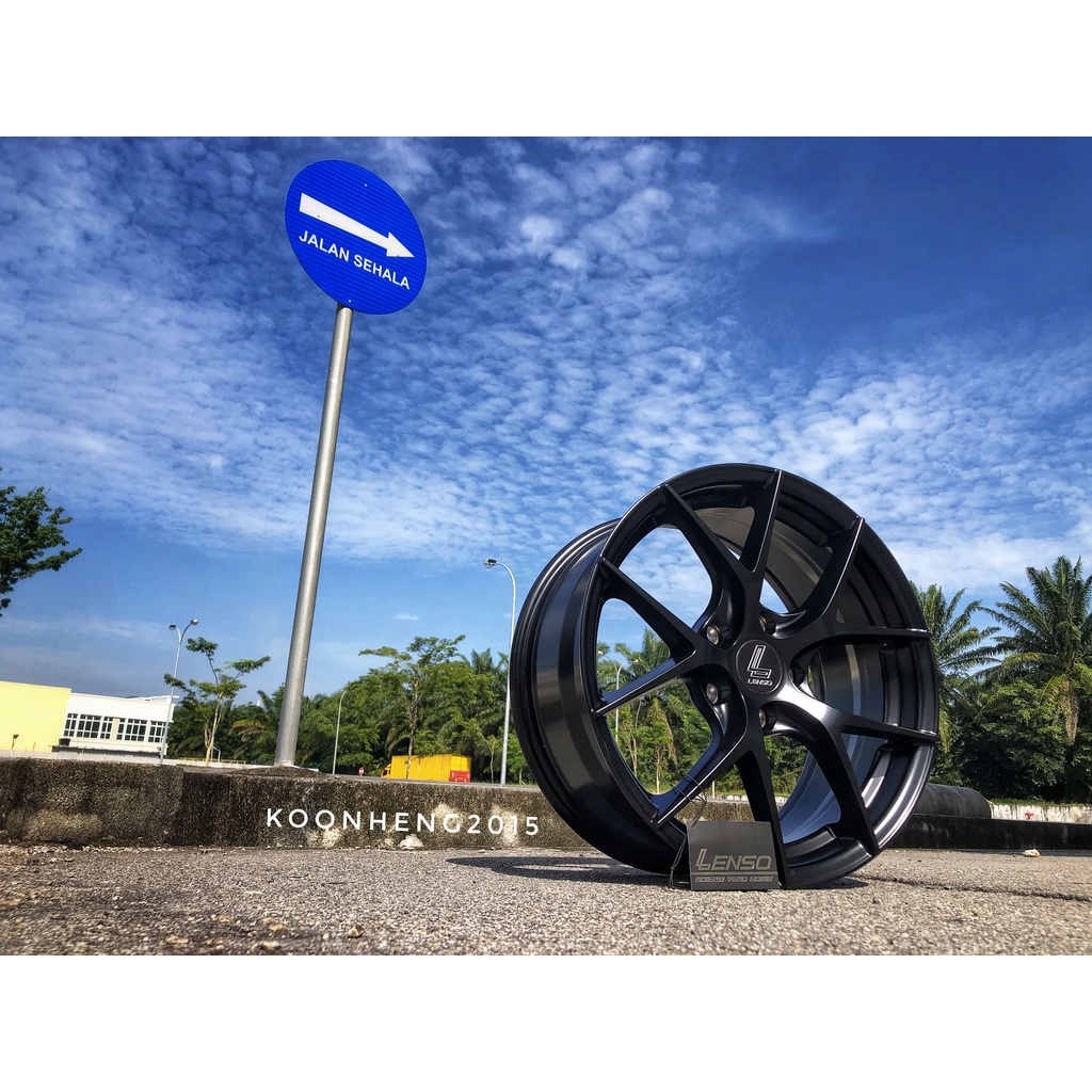 ORIGINAL LENSO Wheels Jager Dyna Sport Rim 17x7.5J 5x114.3 ET35 - Made ...