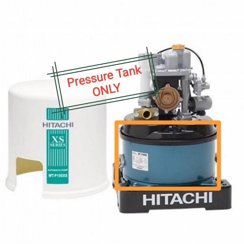 Hitachi Water Pump Pressure Tank 100watt or 200watt (can fit 150w/200w ...