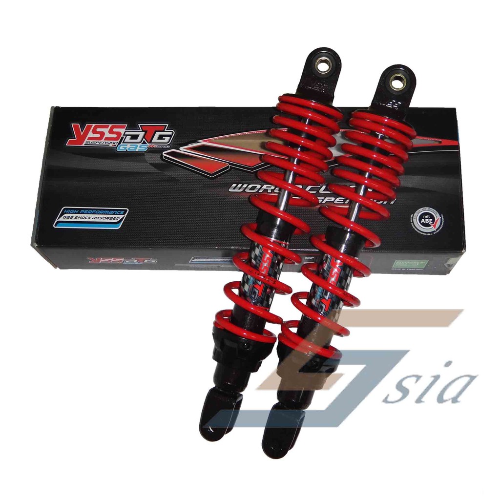 Yamaha NMax125 /NMax155 YSS DTG Gas Hybrid Rear Suspension 335mm (Red ...