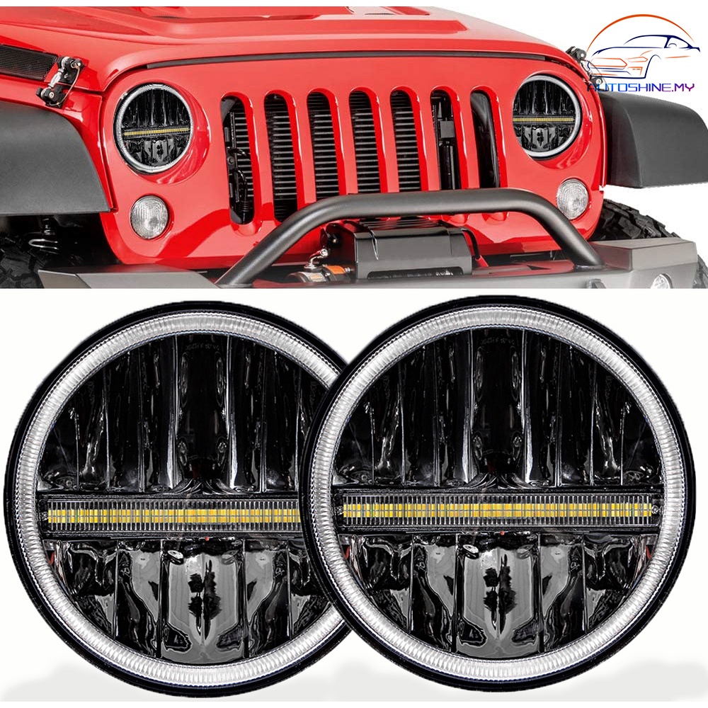 Truck Off Road 7" Inch 400W High Bright led headlight Round Car LED ...
