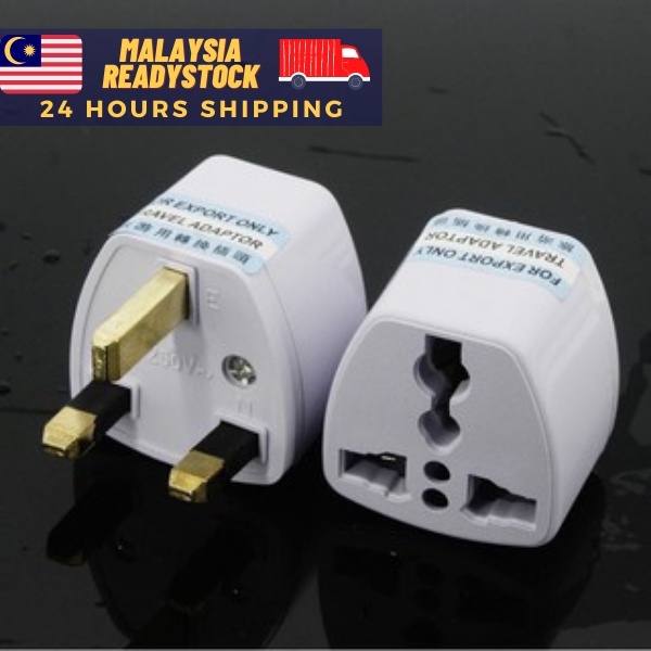 3 Pin Conversion Plug Universal Adapter British Socket Adapter Plug ...