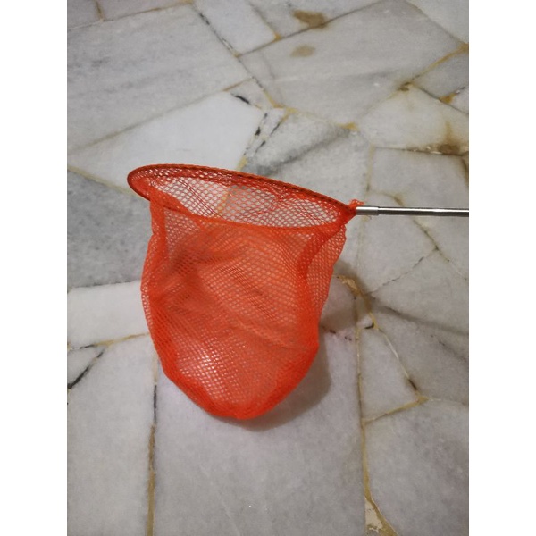 Mini fishing net extend to 86cm Stainless Steel rod plastic net ...
