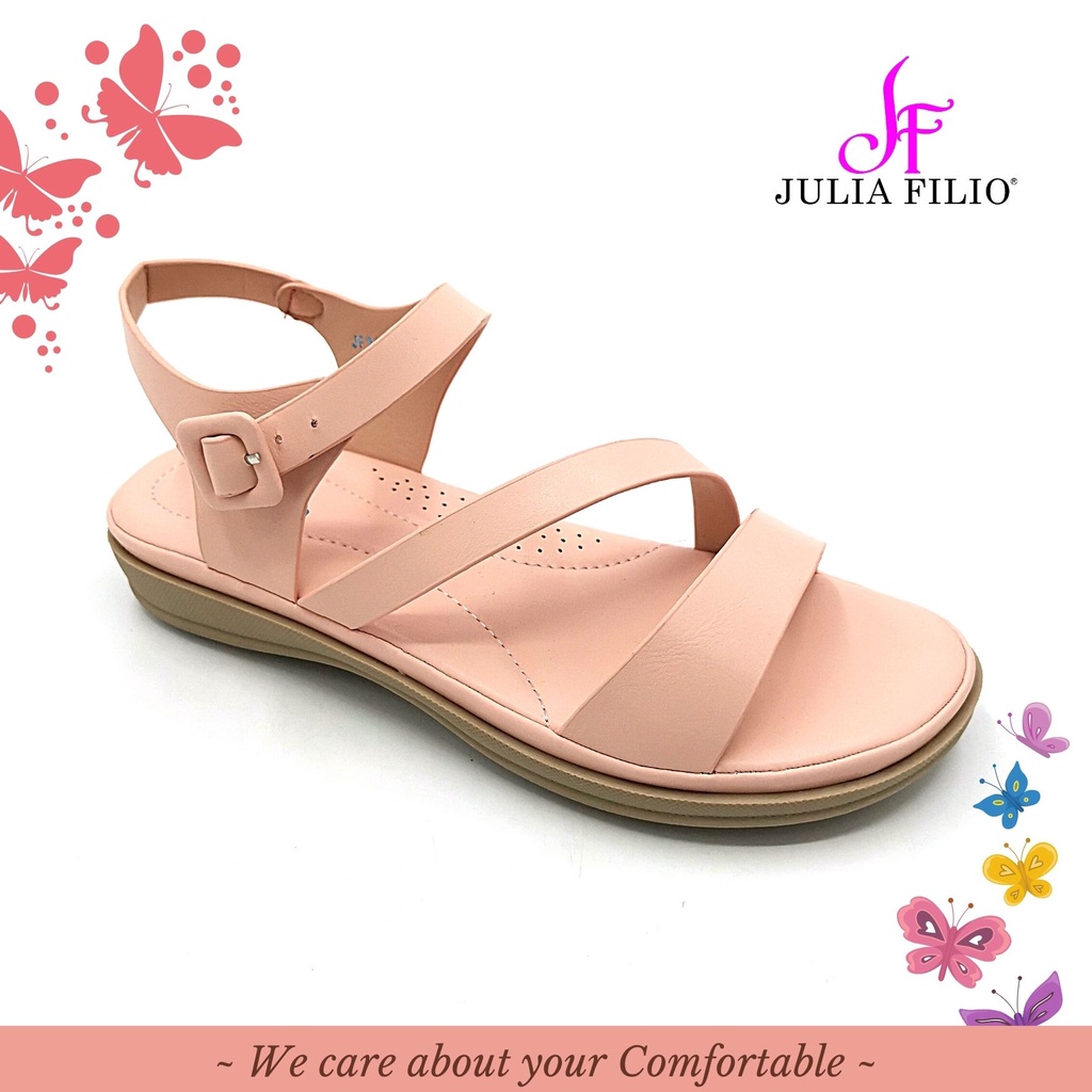 JULIA FILIO Ladies Comfort Backstrap Sandal (JF2223) | Shopee Malaysia