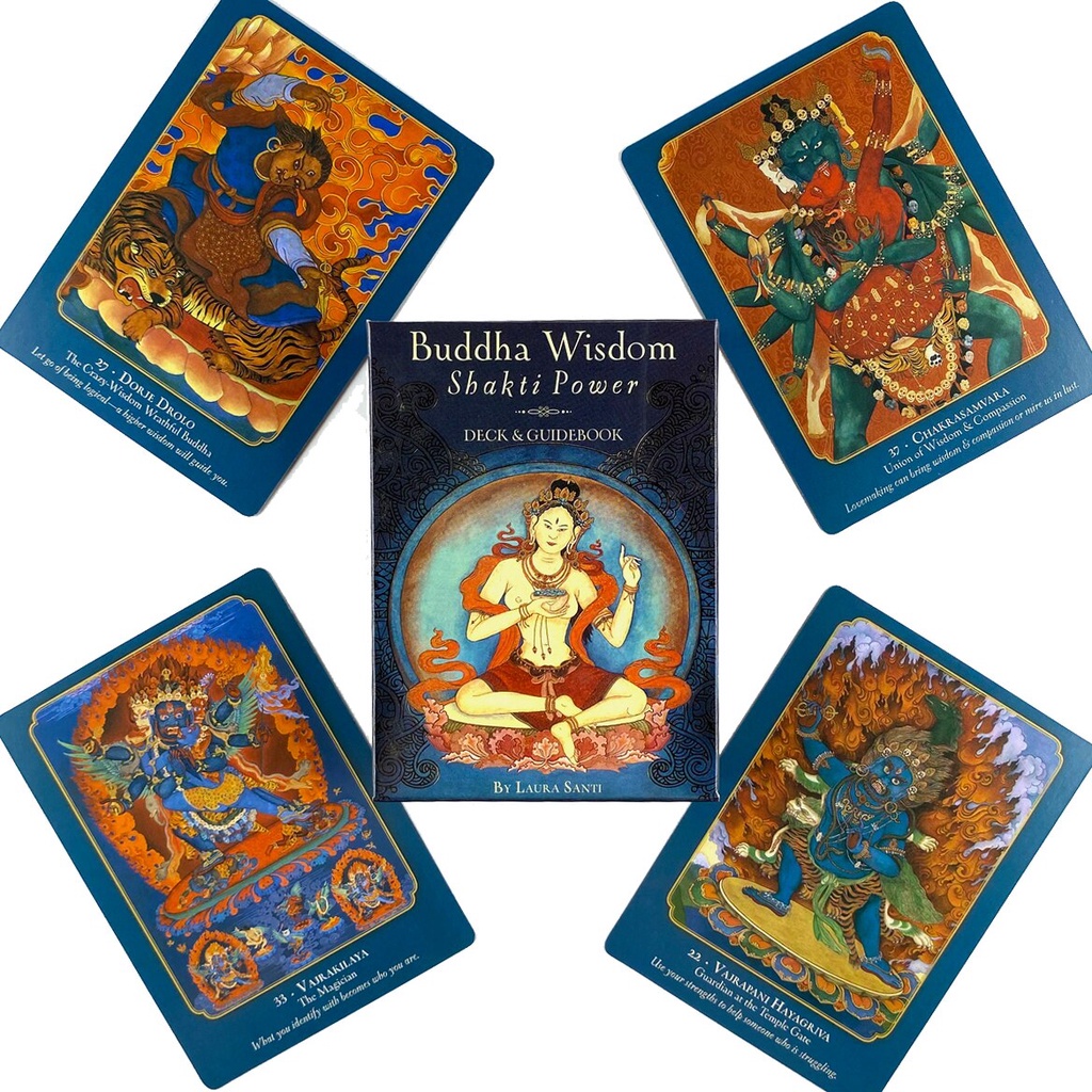 Buddha Wisdom Shakti Power Oracle Card Leisure Party Table Game Fortune ...