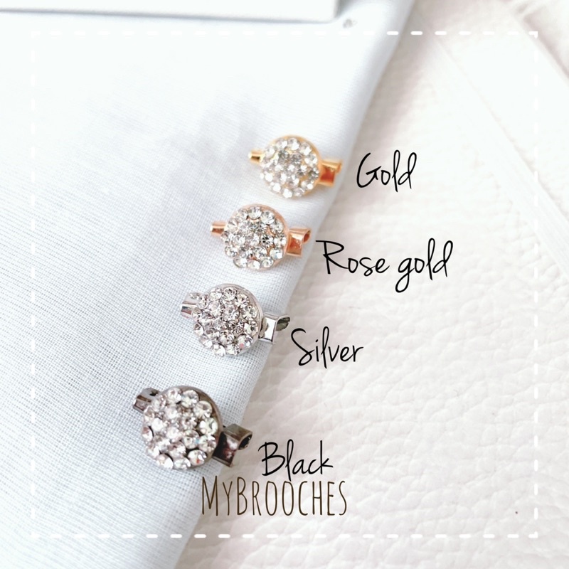 Baby Brooch Bulat Kerongsang Dagu Pin Tudung (1 piece) | Shopee Malaysia