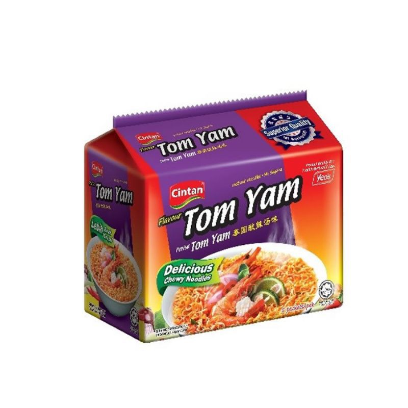 Cintan mee tom yam (5x73g) | Shopee Malaysia