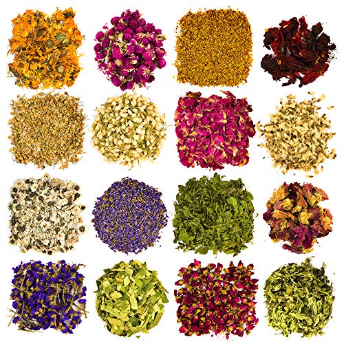 Mini Pack Dried Flower Tea 5gm / Flower Tea Herbs (Food Grade) | Shopee ...
