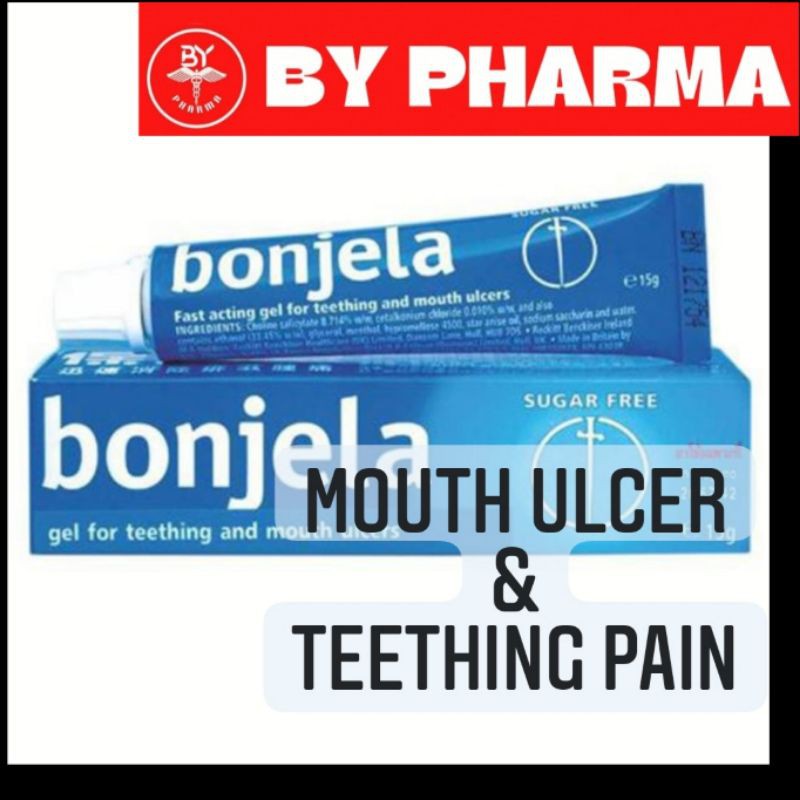 Bonjela Fast Acting Gel For Teething And Mouth Ulcers 15g | Shopee Malaysia