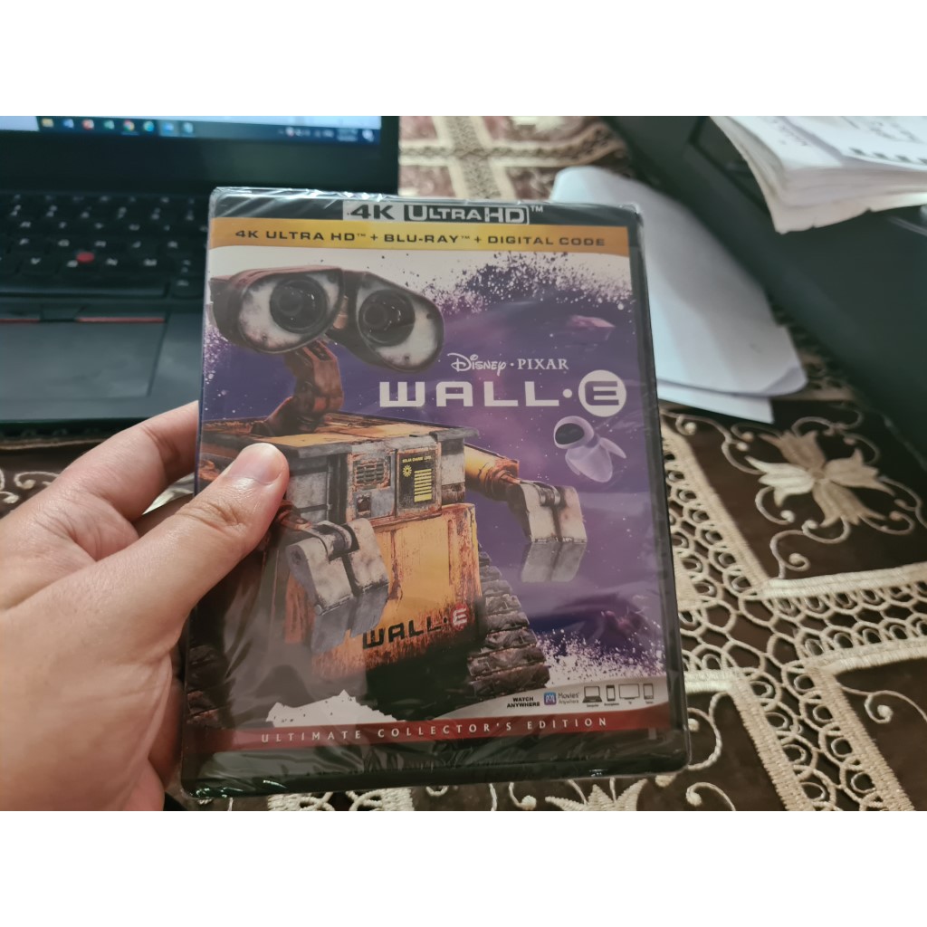 PRE ORDER WALL E 4K ULTRA HD + BLU RAY + DIGI CODE NEW SEALED ORIGINAL ...