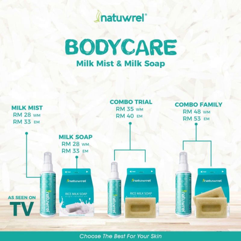 💥SABUN CUCI DAKI💥MILK SOAP | Shopee Malaysia