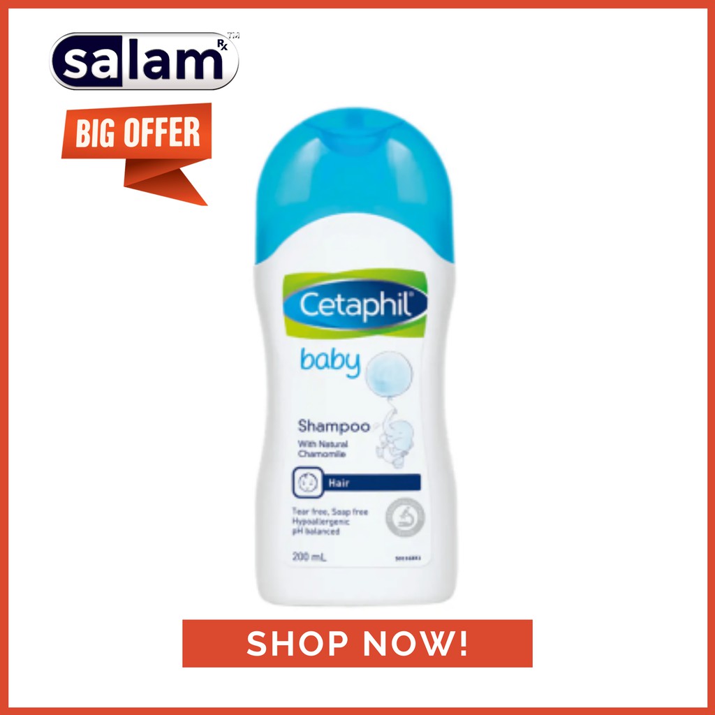 [EXP: 01/2024] CETAPHIL BABY SHAMPOO WITH NATURAL CHAMOMILE HAIR 200ML ...