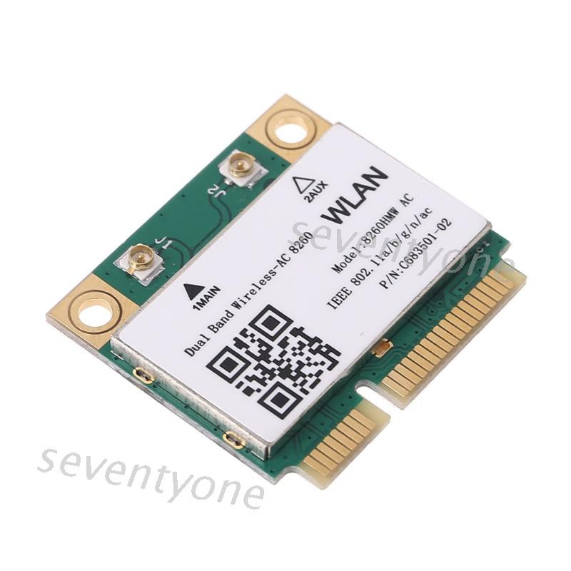 8260hmw ac dual band 2.4g+5g mini pcie wlan wifi card bluetooth ...