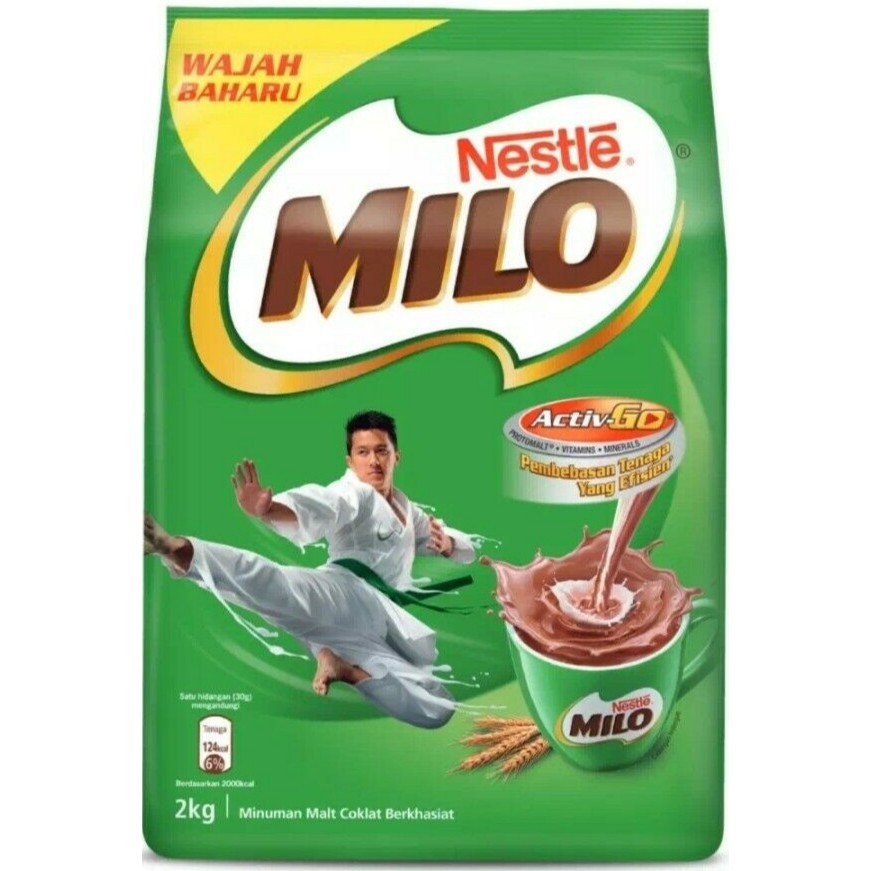 MILO POWDER REFILL PACK 2KG | Shopee Malaysia