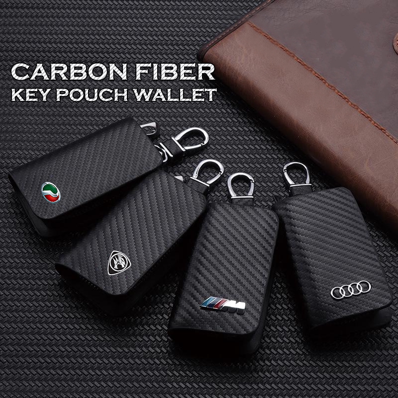 Nexus Car Carbon Fiber Perodua Proton Honda Toyota Key Holder Pouch Car ...