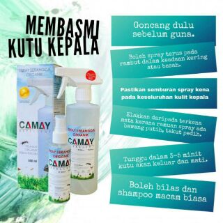 CAMAY Insect Repellent | Spray Lalat | Spray pepijat | Spray serangga ...