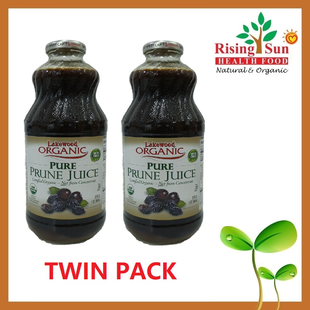 Lakewood Organic Pure Prune Juice 946ML - Twin Pack | Shopee Malaysia
