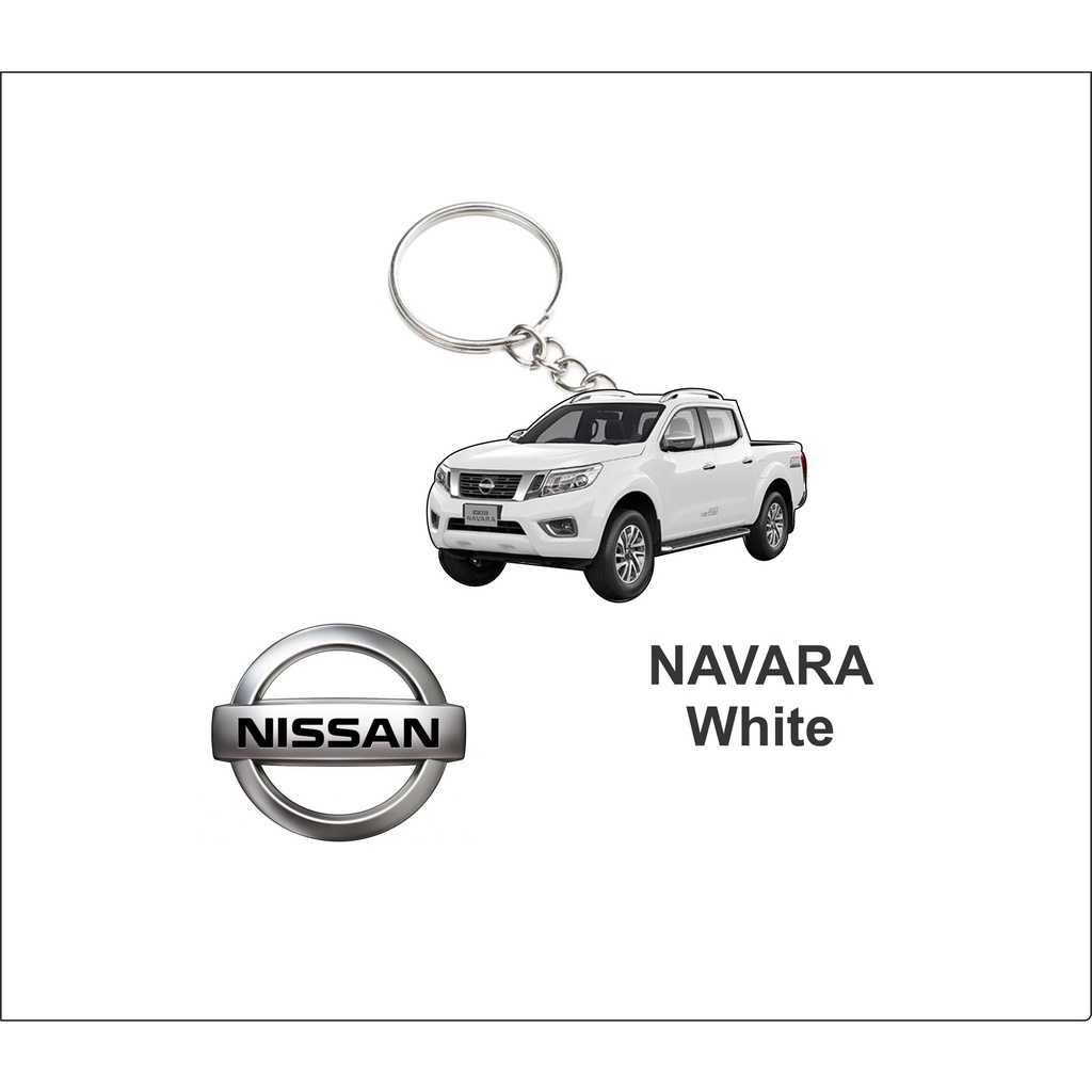 nissan navara white keychain 2d | Shopee Malaysia