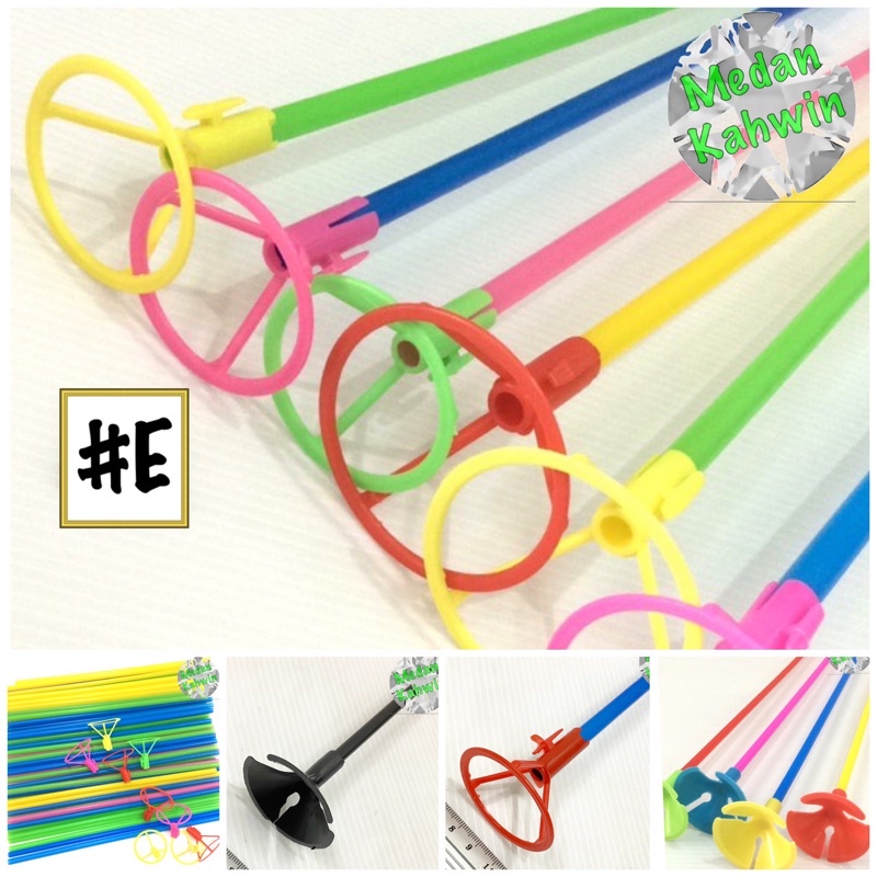 Batang Belon Kosong Balloon Stick with Holder @ 9 pilihan | Shopee Malaysia