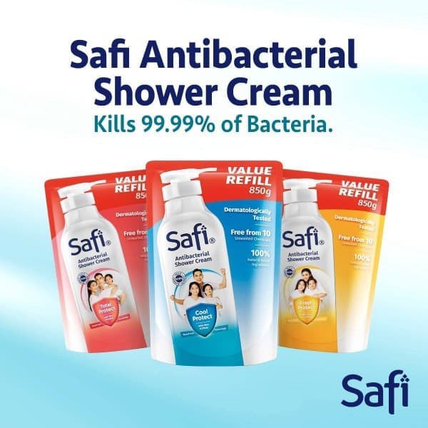 Safi Antibacterial Shower Cream 850g | Shopee Malaysia