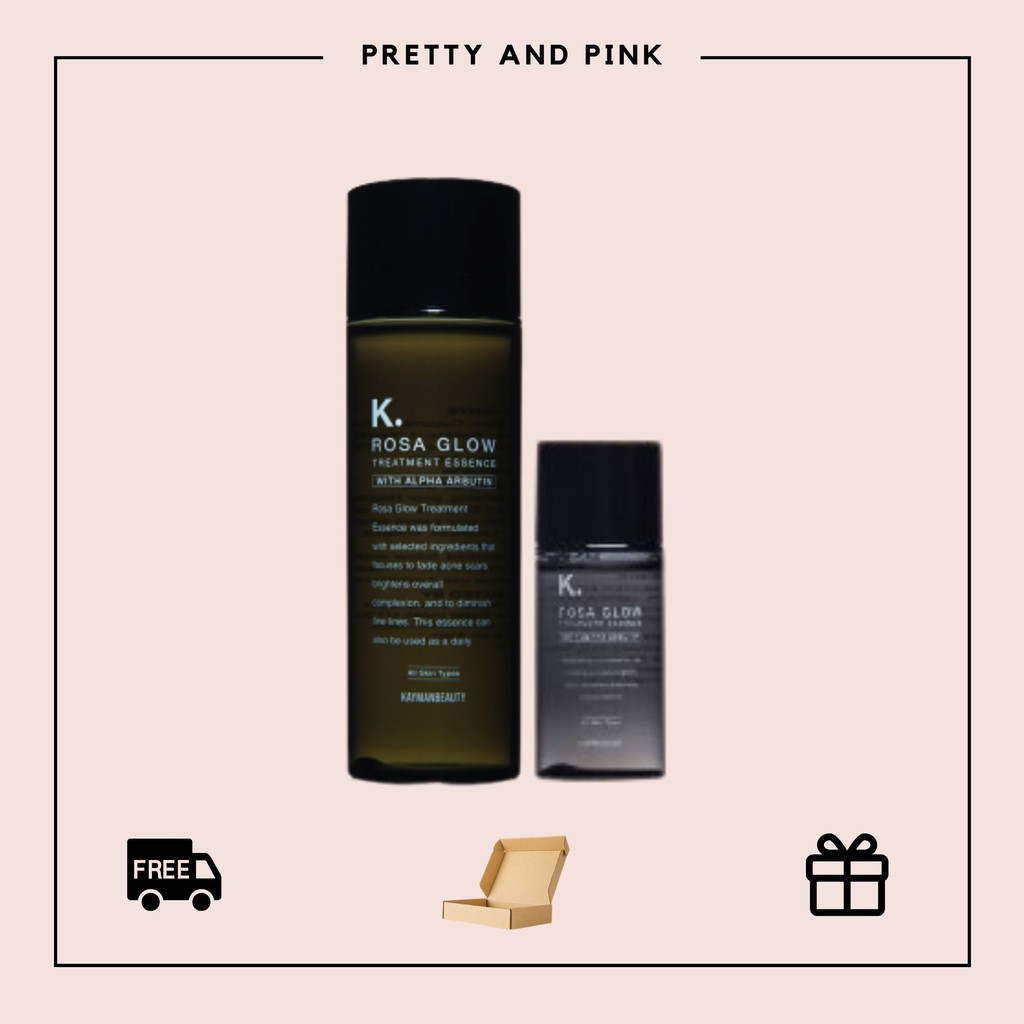 KAYMAN BEAUTY ROSA GLOW HONEY GLO TREATMENT ESSENCE | Shopee Malaysia