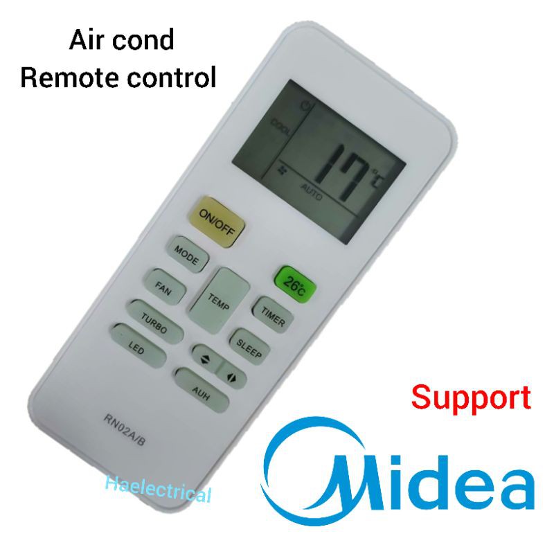 midea air cond remote control | Shopee Malaysia