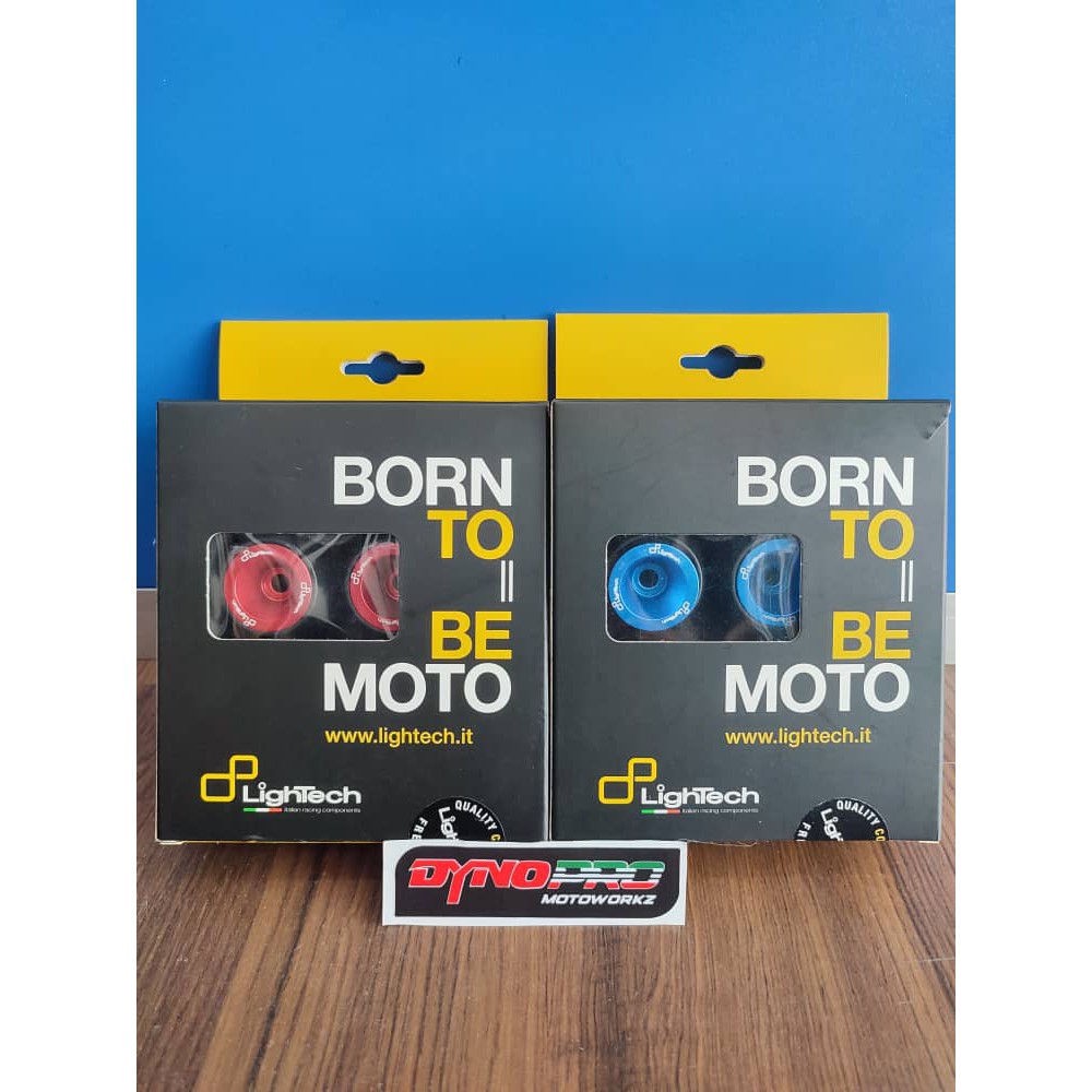 Lightech Wheel Axle Sliders Red/Blue For Honda X Adv | Shopee Malaysia