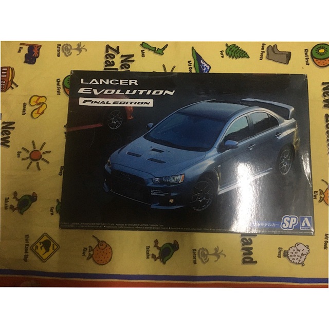 Aoshima Lancer Evolution Final Edition1/24 scale lancer evolution model ...