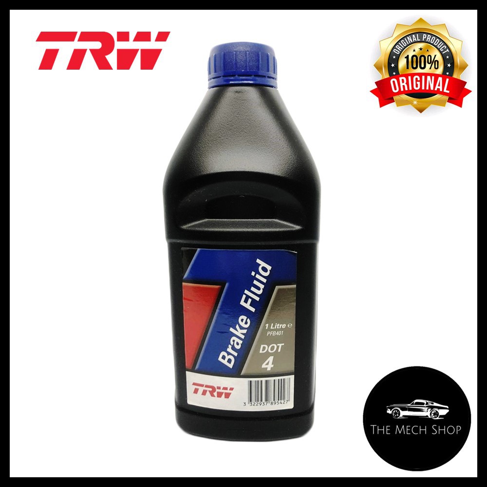 TRW Brake Fluid Oil DOT 4 (1 Litre) | Shopee Malaysia