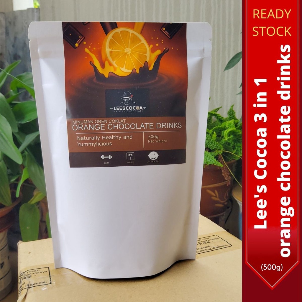 Lee's Cocoa 3 in 1 Orange Chocolate Drinks | Orange Chocolate Powder ...