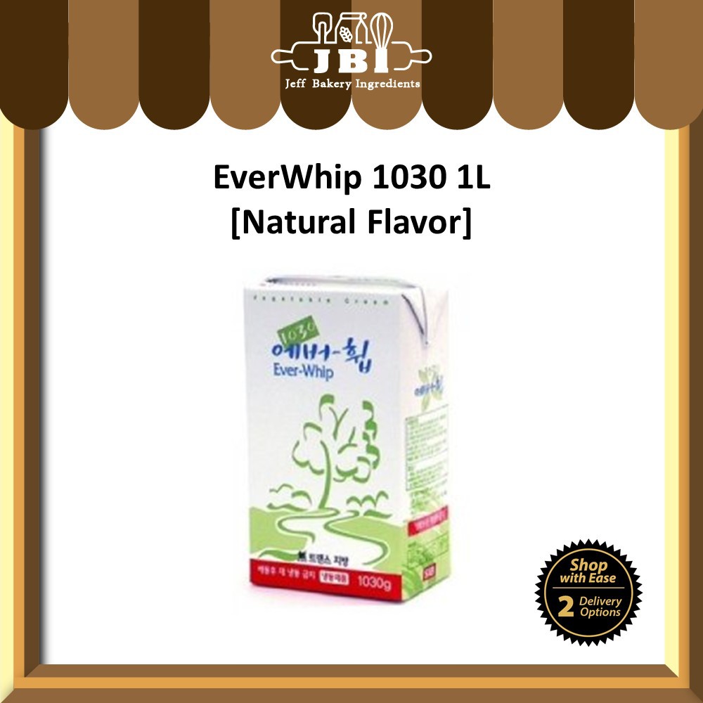 [KLANG VALLEY ONLY] Ever Whip Non-dairy Topping Cream 1030 [Imported ...