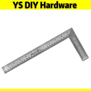 Stainless Steel L-Square Angle Ruler; Pembaris Sesiku Steel;不锈钢直角尺 ...