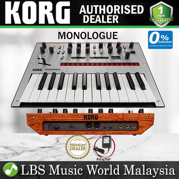 Korg Monologue Monophonic Analogue Synthesizer Keyboard Piano | Shopee ...