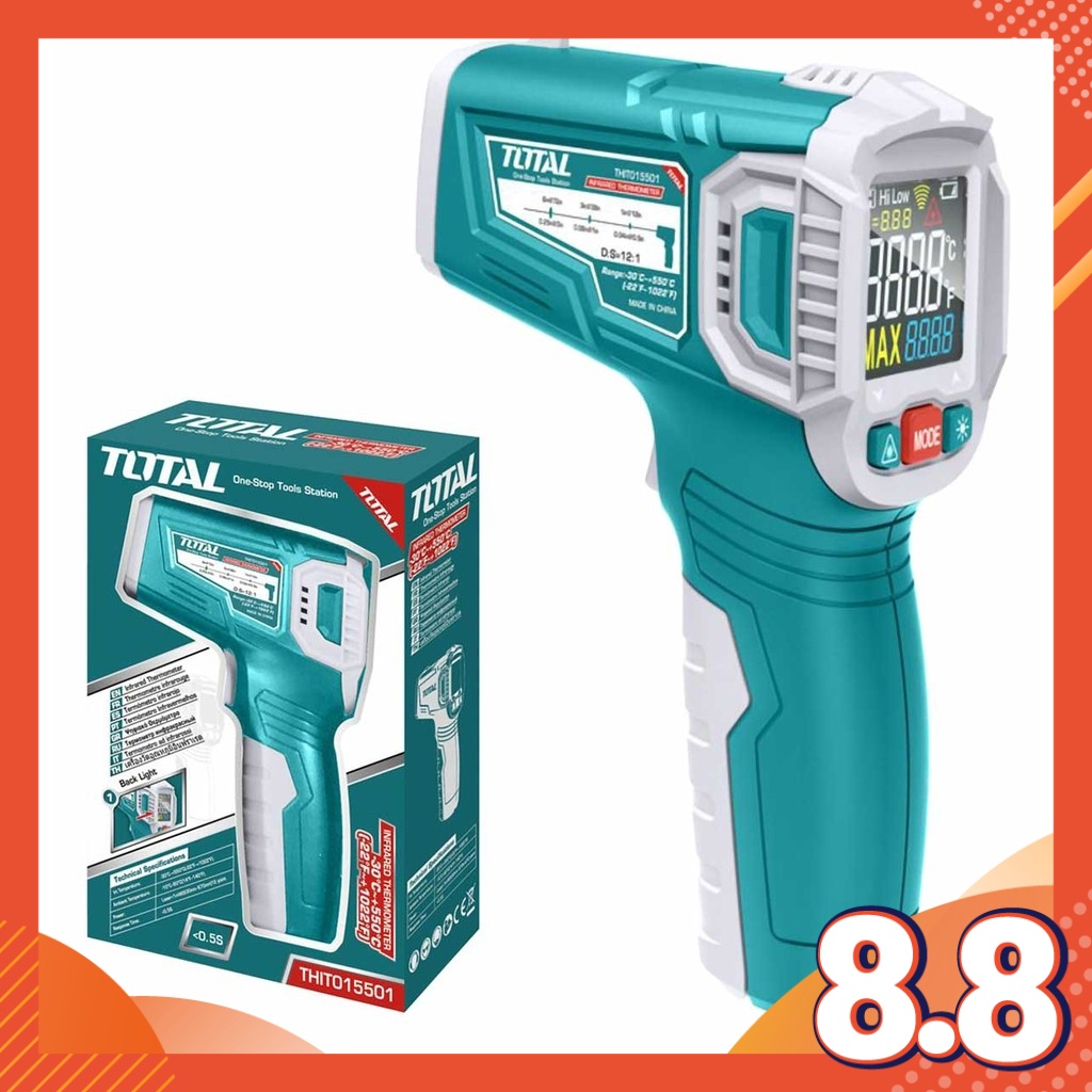 TOTAL INFRARED THERMOMETER T-THIT015501 | Shopee Malaysia