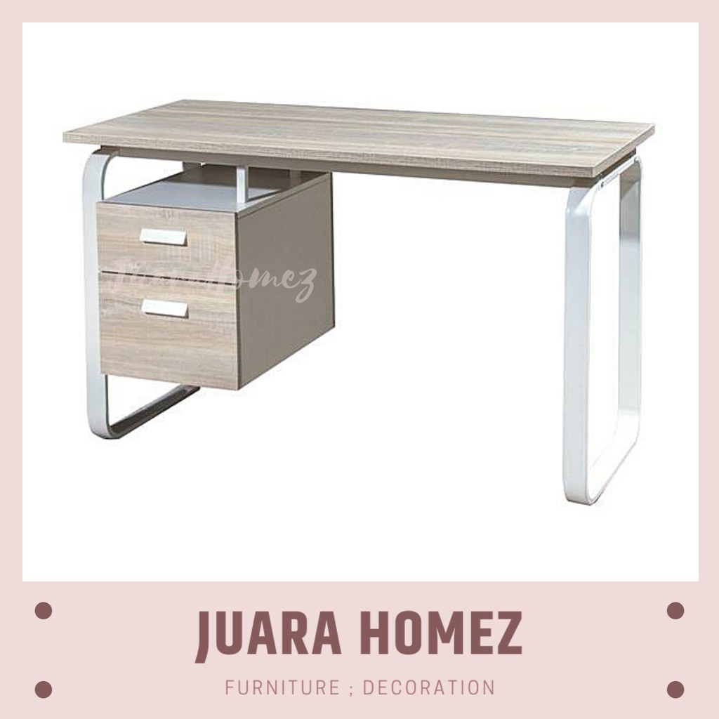 Study table with drawer/meja belajar/meja belajar budak/meja belajar ...