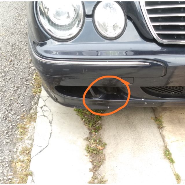 MERCEDES BENZ W210 FRONT BUMPER COVER | Shopee Malaysia
