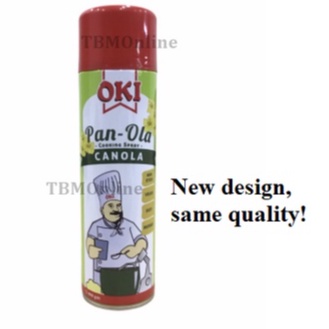 MOI OKI PAN-OLA Canola Spray 400g (Panola Cooking Oil Non-stick Cooking ...