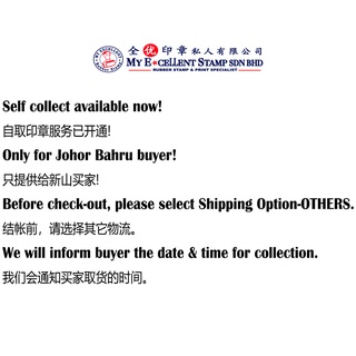 Shiny R524 Self Inking Stamp (Round Chop) | Shopee Malaysia