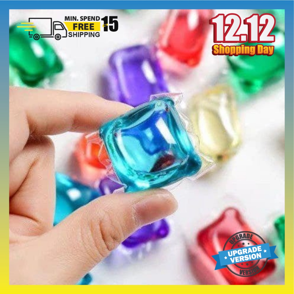 Viral Sabun Candy Laundry Detergent Gel Beads Condensation Ball Cloth ...