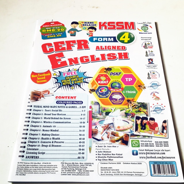 CEFR English form 4 NEW🔥 | Shopee Malaysia