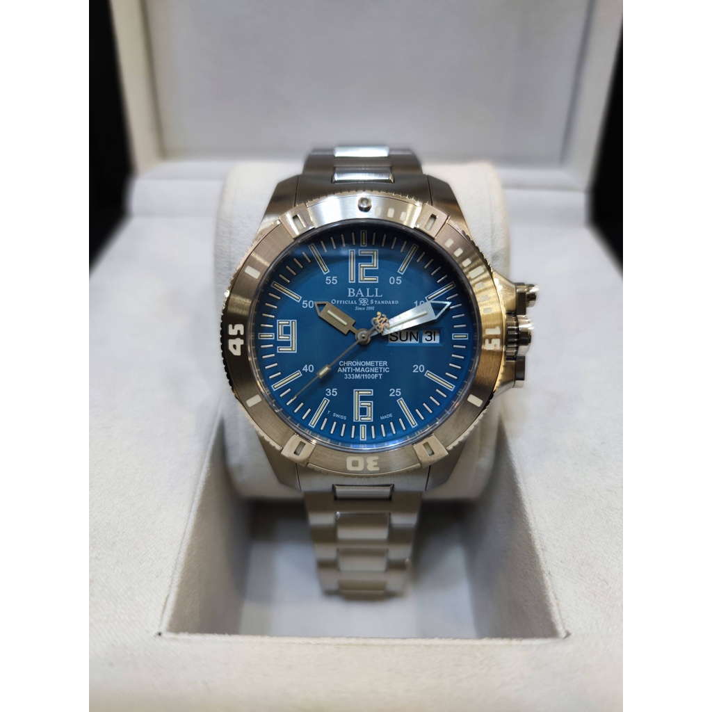 BALL ENGINEER HYDROCARBON SPACEMASTER GLOW 41.5MM DM2036A-SCA-BE ...