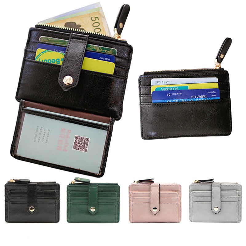 7 Colors Women's Wallet Credit Card Cash Money ID Holder Coin Purse ...